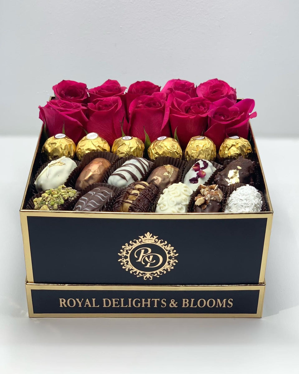 Royal Dates & Roses – Royal Delights & Blooms Boutique